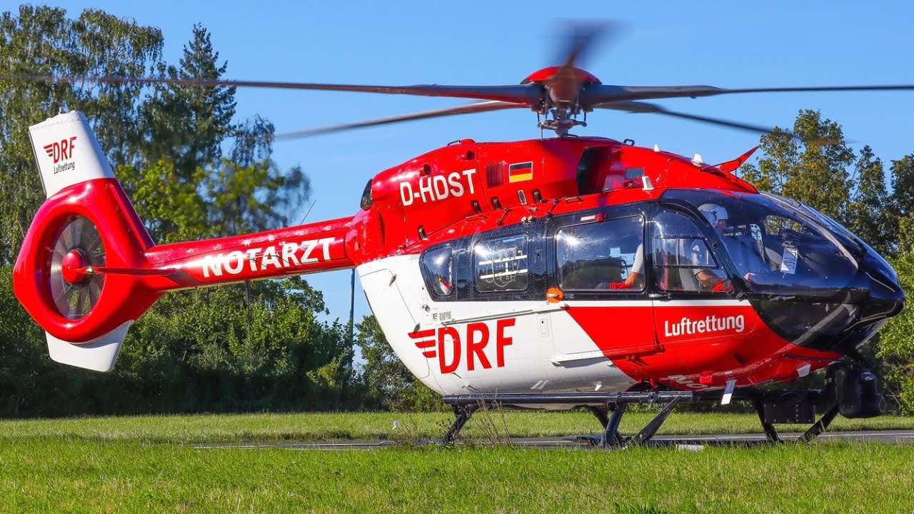 Christoph Sachsen-Anhalt startet am Klinikum Bayreuth | Airbus H145 D ...