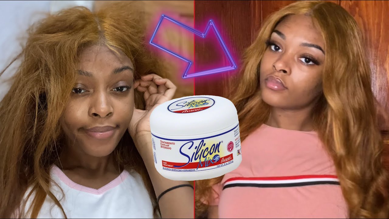 How To Bring An Old Damaged Wig Back 💇🏽‍♀️ | SILICON MIX? 🤔 | Itz ...