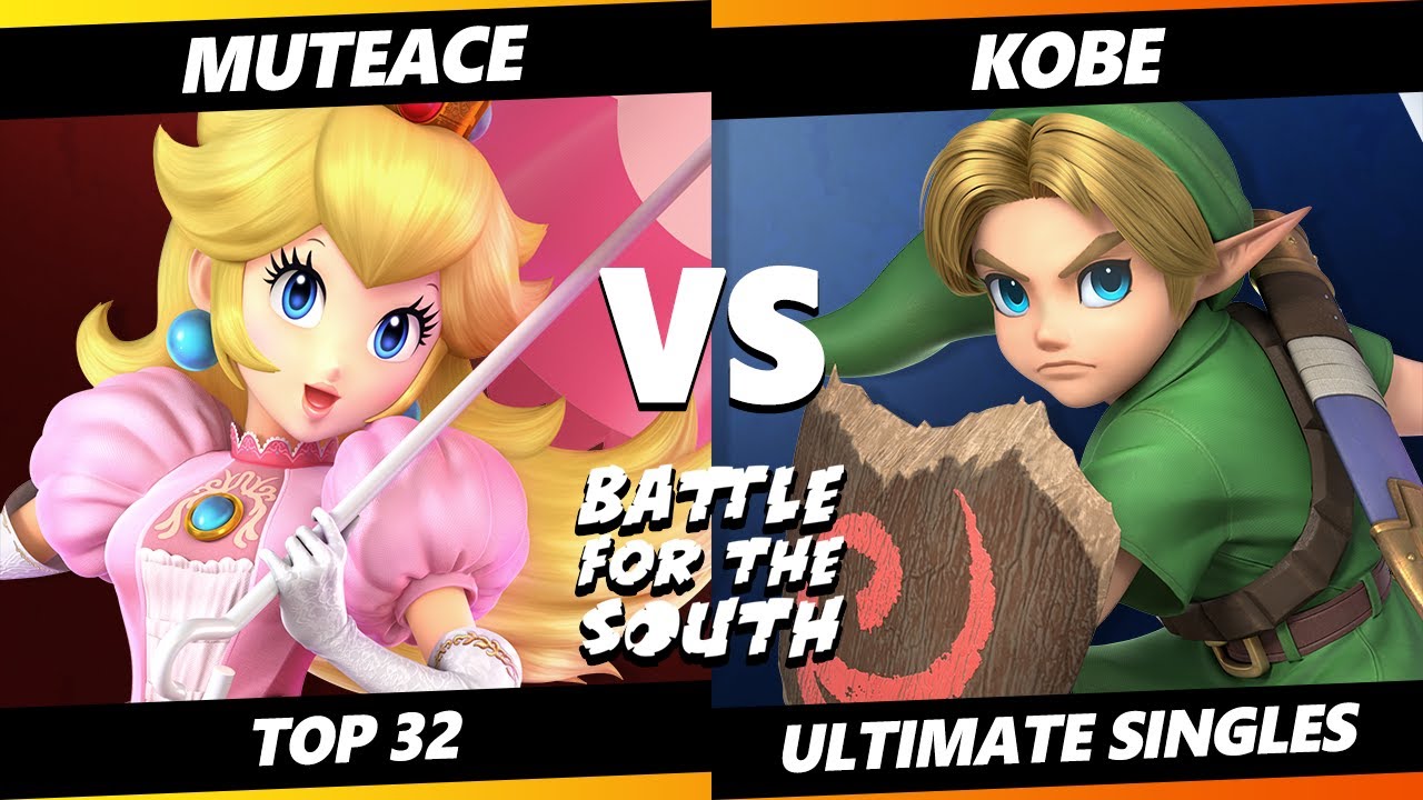 Battle for the South - MuteAce (Peach) Vs. Kobe (Young Link) Smash ...