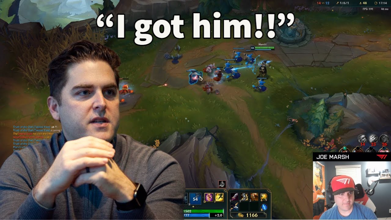 T1 CEO Joe Marsh Gets HYPED After Landing This Ashe Arrow In NA Iron ...