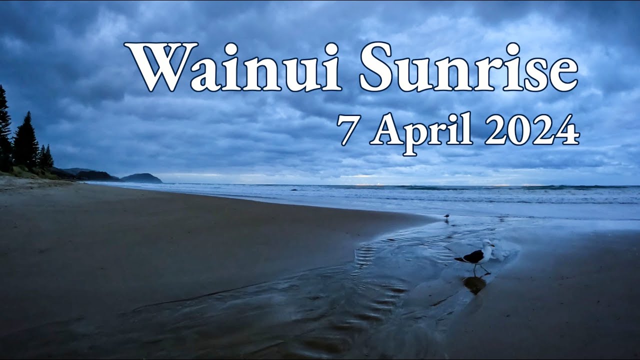 World's first sunrise, daily. Relax and watch the day dawn: 7 April ...