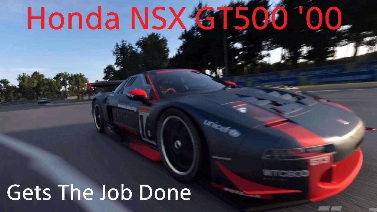 Honda NSX GT500 '00 At Le Mans - YouTube