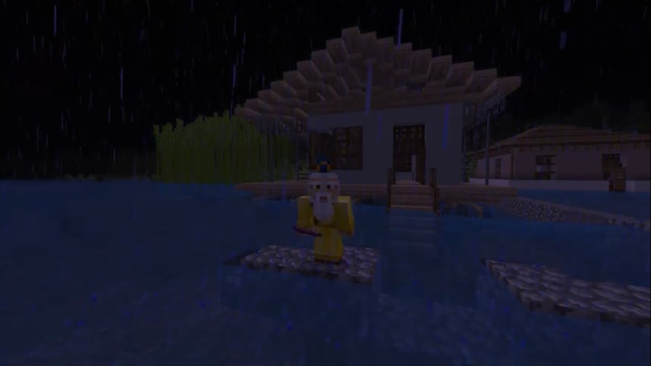 Minecraft / Building A Defensive Home For The Fisherman | Disaster ...