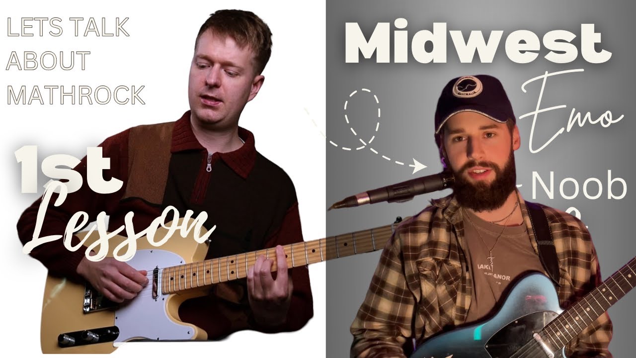 Midwest emo guitarist takes a math rock lesson - YouTube