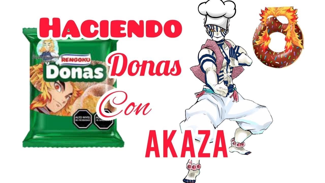 Cocina Con Akaza //Rengoku Donas//fandub español Latino - YouTube