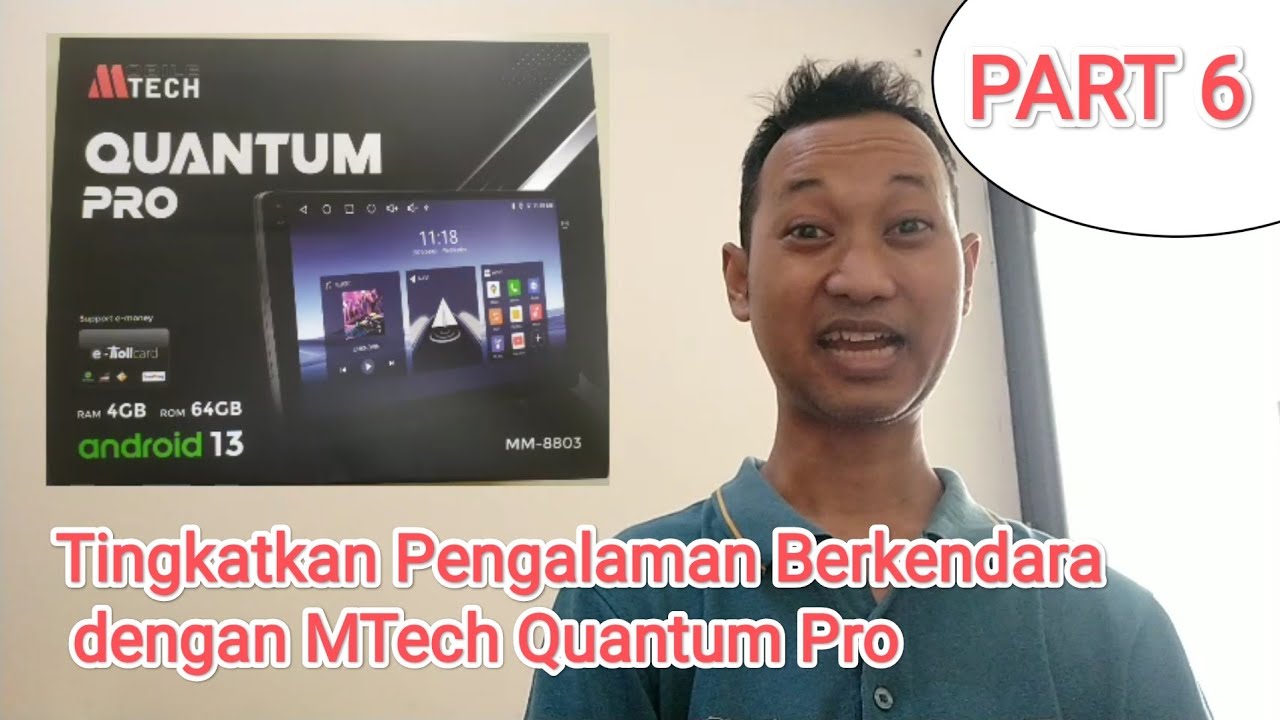 Head Unit Android MTech QUANTUM PRO PART 6 Cek Performa dan Android Auto - YouTube