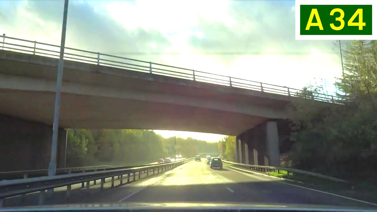 A34 Wilmslow/Handforth Bypass (Part 2) - Northbound Rear View - YouTube