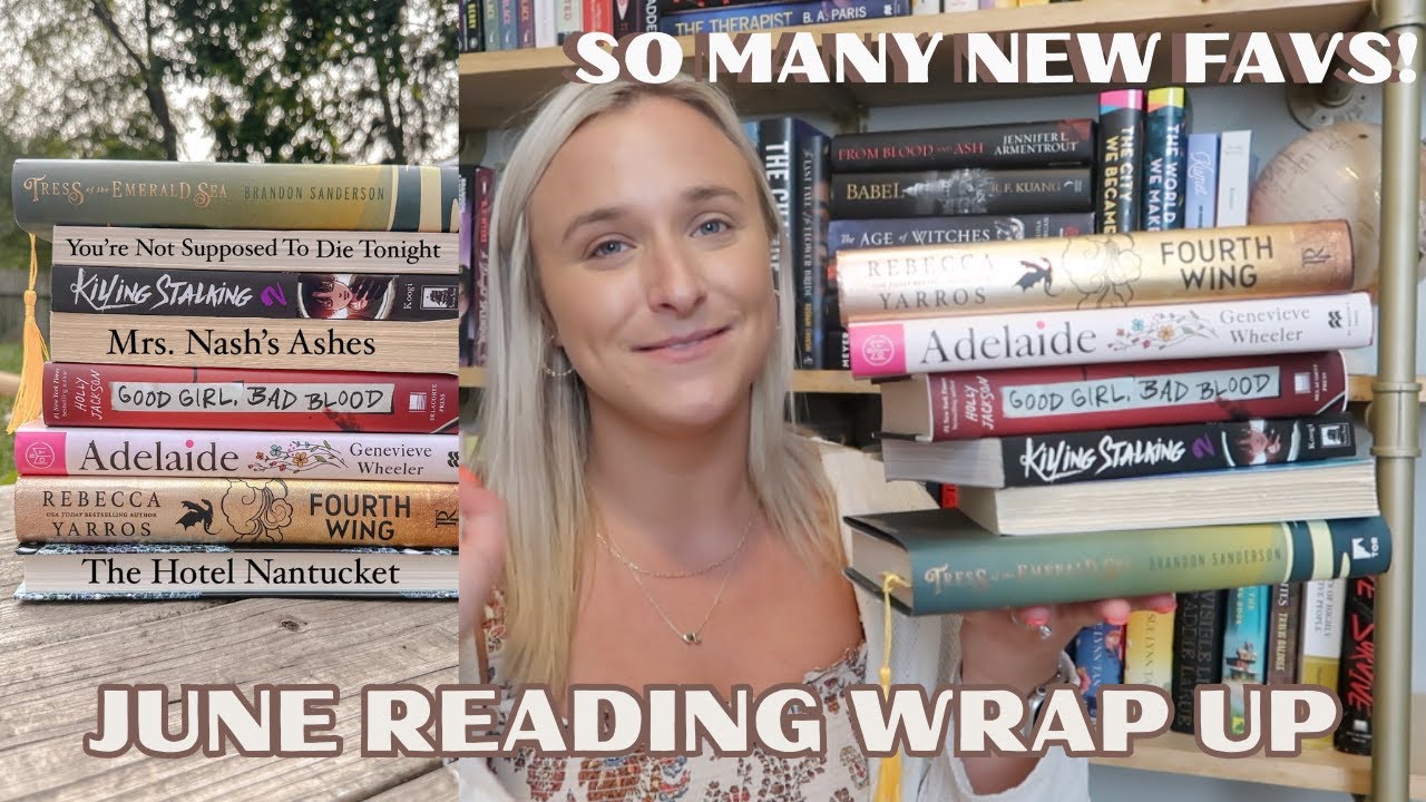 JUNE READING WRAP UP | One of my best reading months yet 🤩 - YouTube