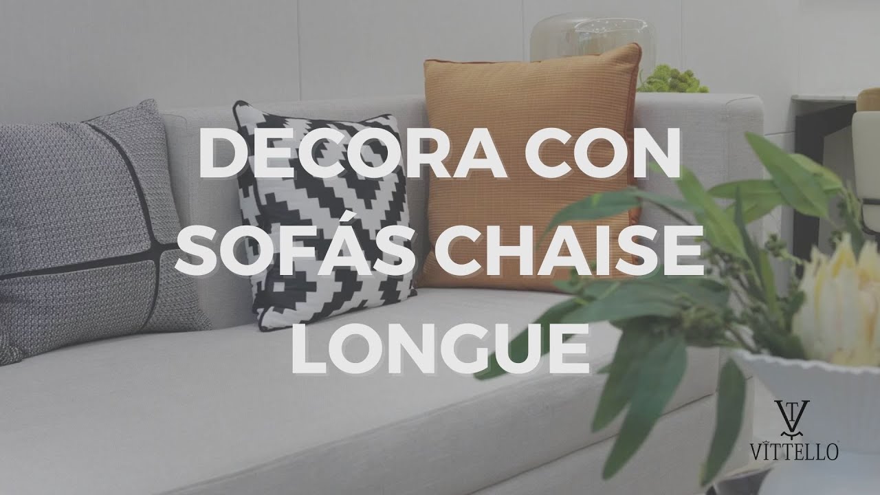 Vittello - Decora con tu sofá chaise longue a medida - YouTube