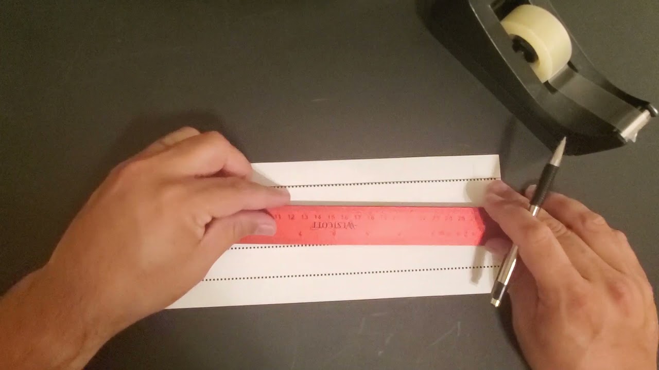 Paper Roller Coaster - Column - YouTube