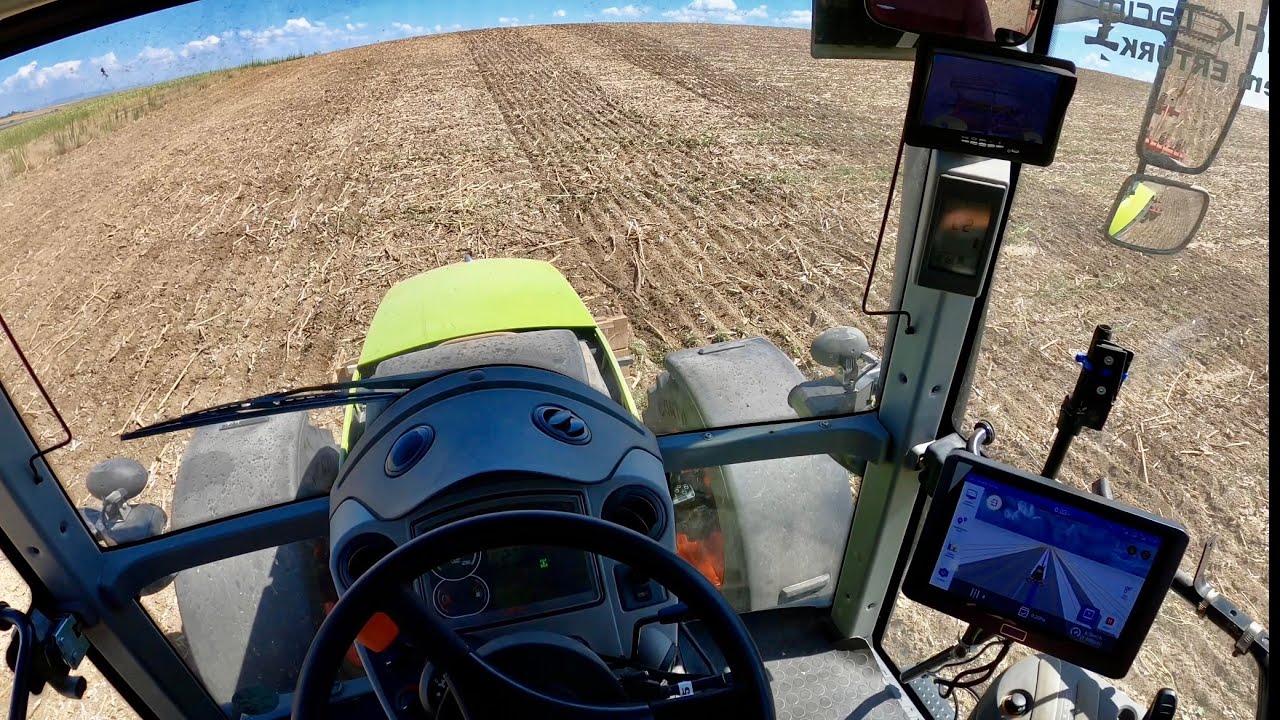 KALAN SAPLARİ BÖYLE PARÇALIYORUZ | SVEAVERKEN F100 + CLAAS ARİON 520 ...
