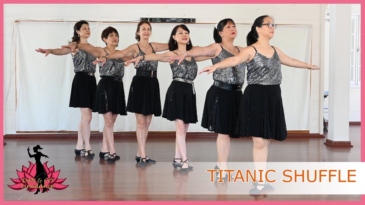 Titanic Shuffle Line Dance - YouTube