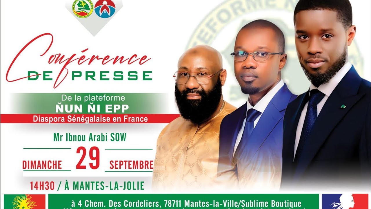 conférence de presse platforme Nûn Nii Epo pour soutenir la mouvance ...
