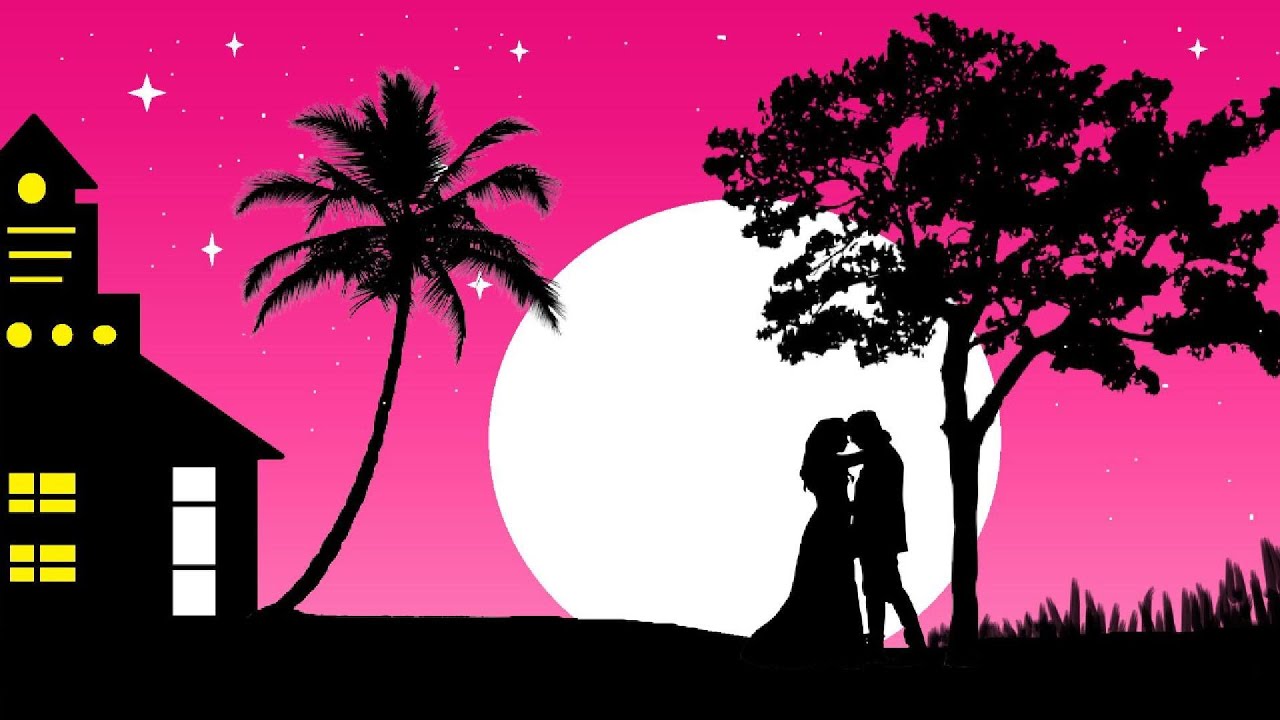 How to draw in ms Paint | couple drawing | drawing in paint in computer ...