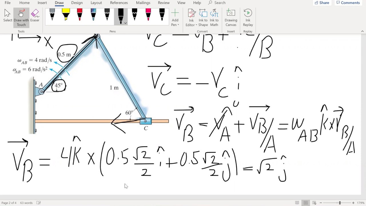 Dynamics Problem 16-103 - YouTube