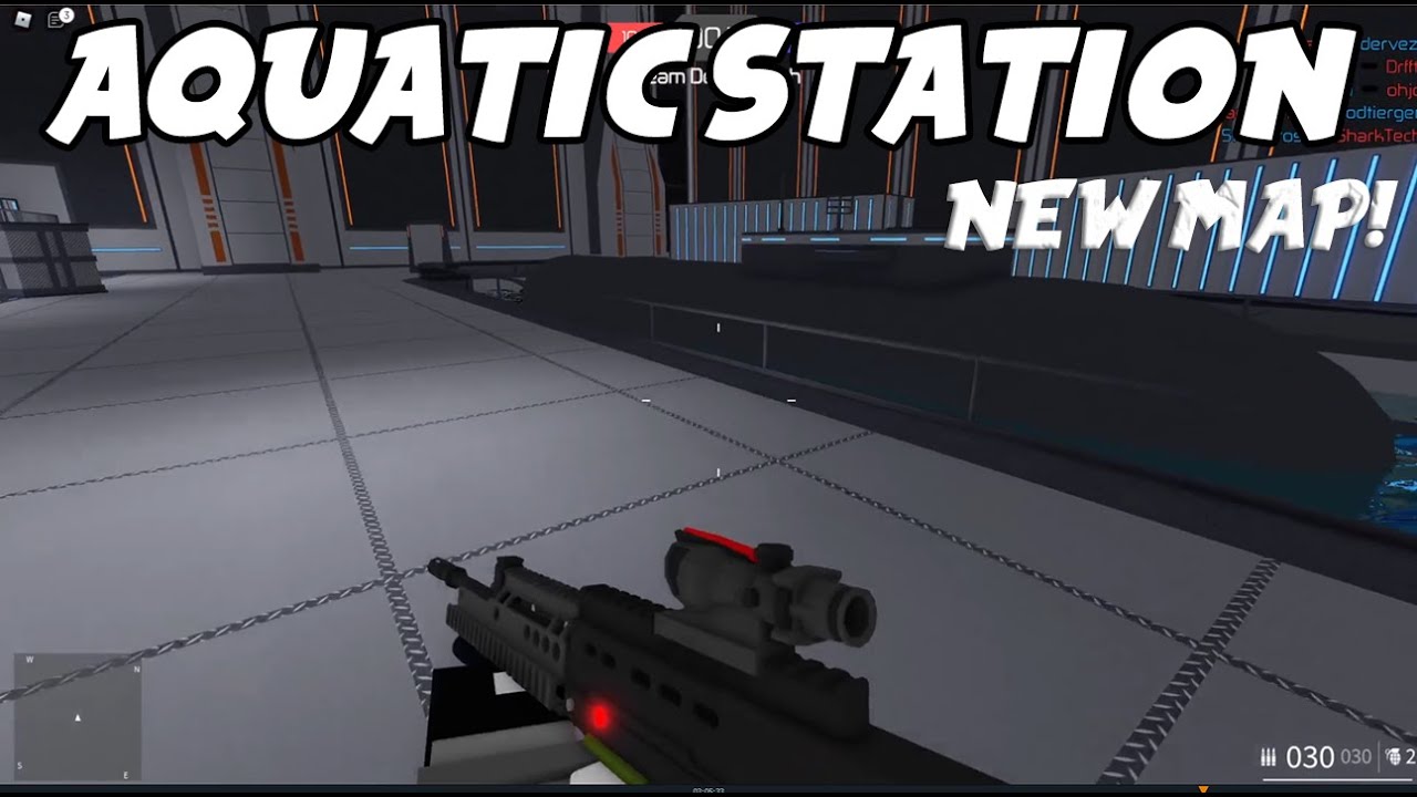 Aquatic Station New Map! Energy Assault Roblox! - YouTube
