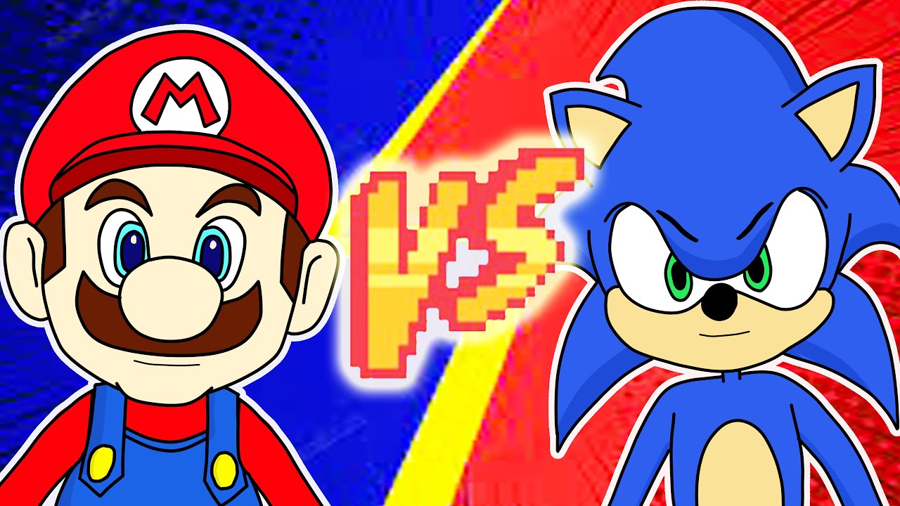 Mario vs Sonic - Epic Rap Battle - YouTube