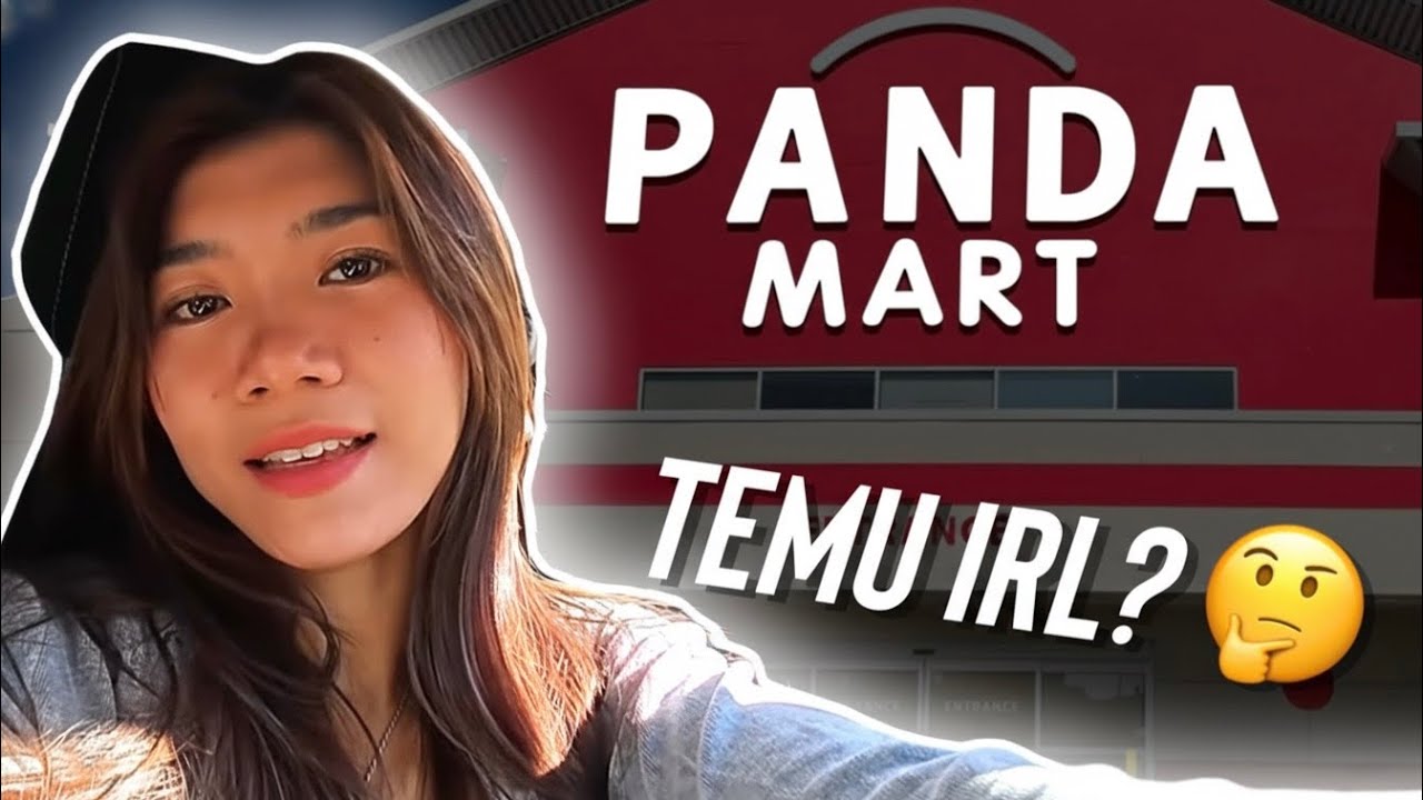Checking Out Panda Mart | Temu in Real Life?? | Its CA - YouTube