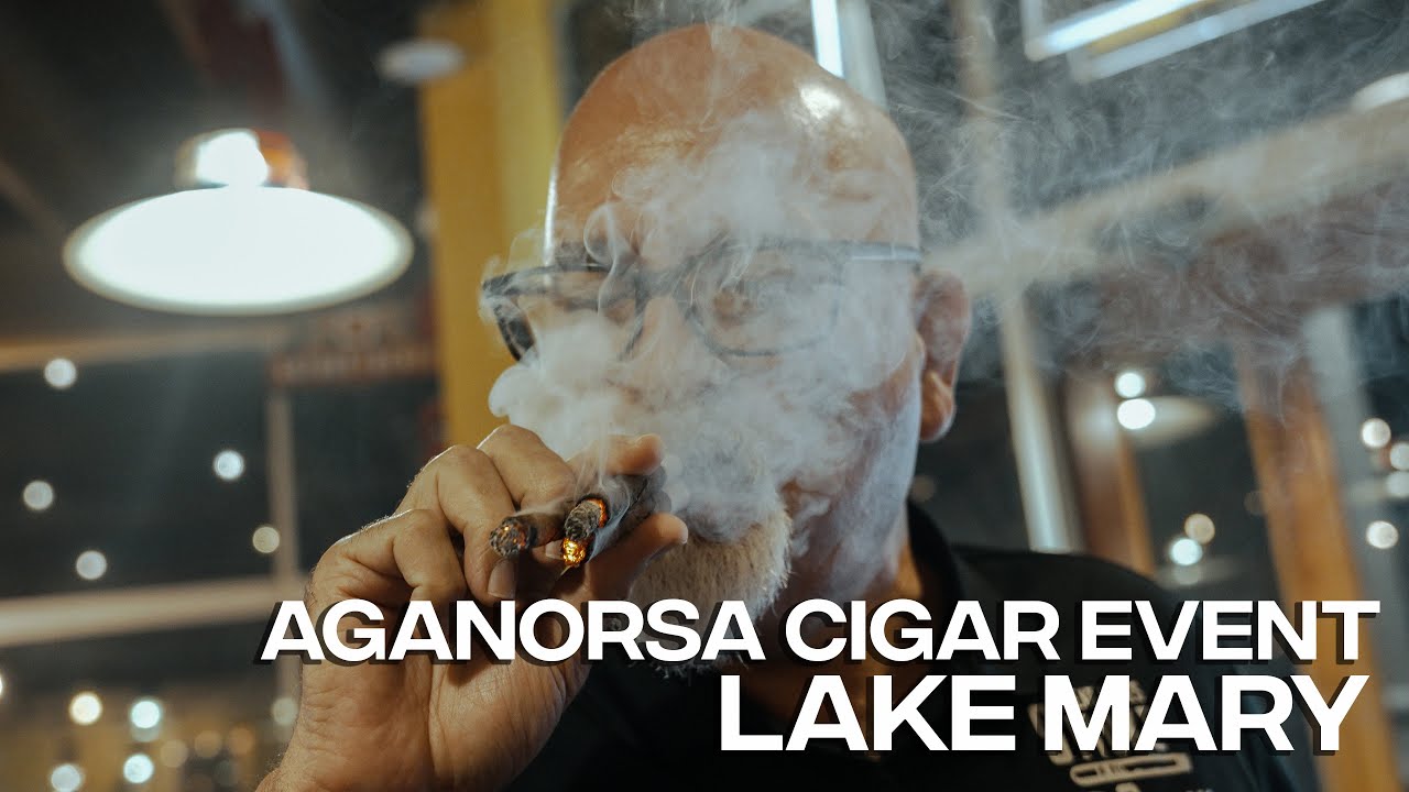 Aganorsa Leaf Cigars Event ft. Jeff Groover & Fabien Ziegler at Corona ...