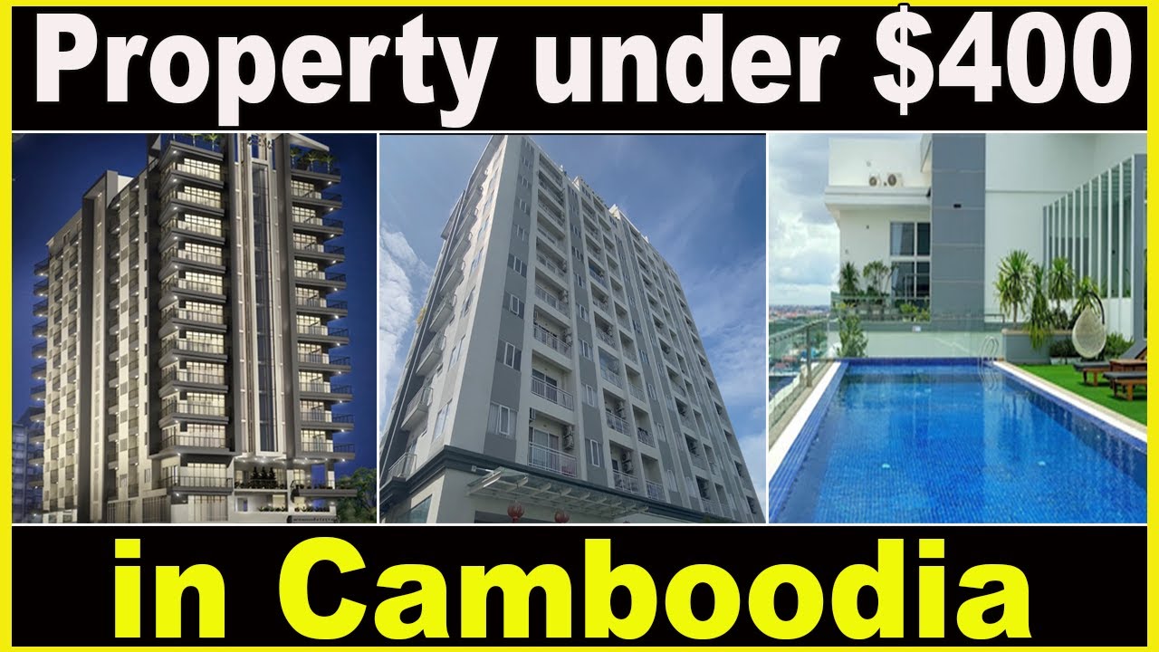 Cheap property for rent less than $370 in Phnom Penh in Cambodia - YouTube