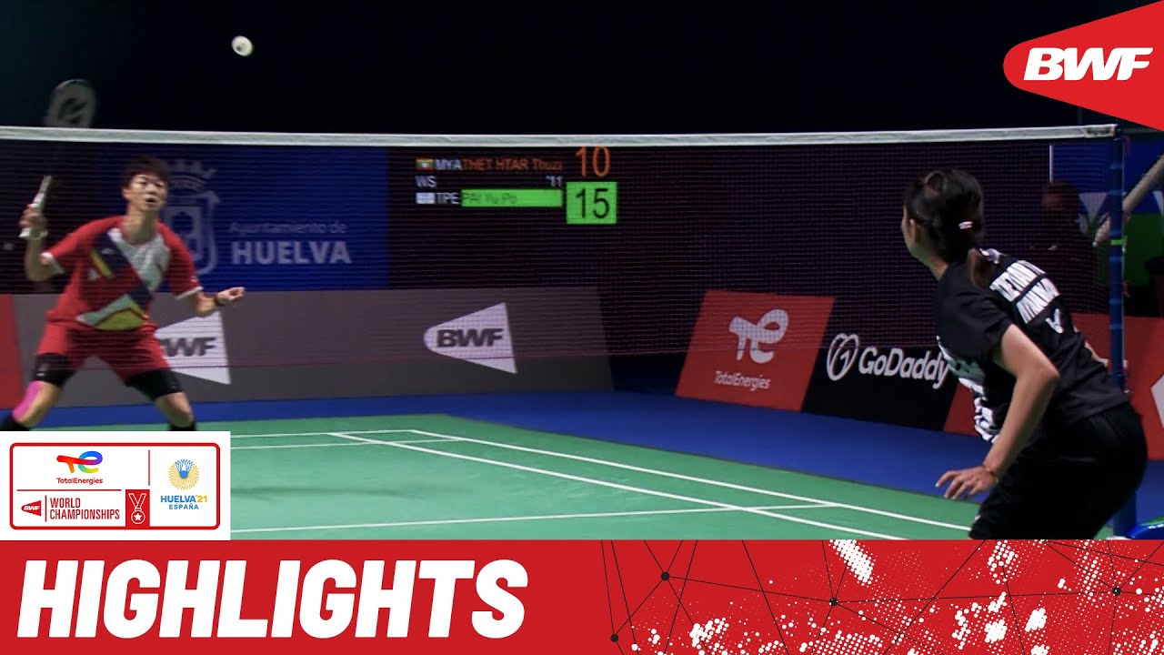 Thet Htar Thuzar competes against Pai Yu Po to progress to the next ...