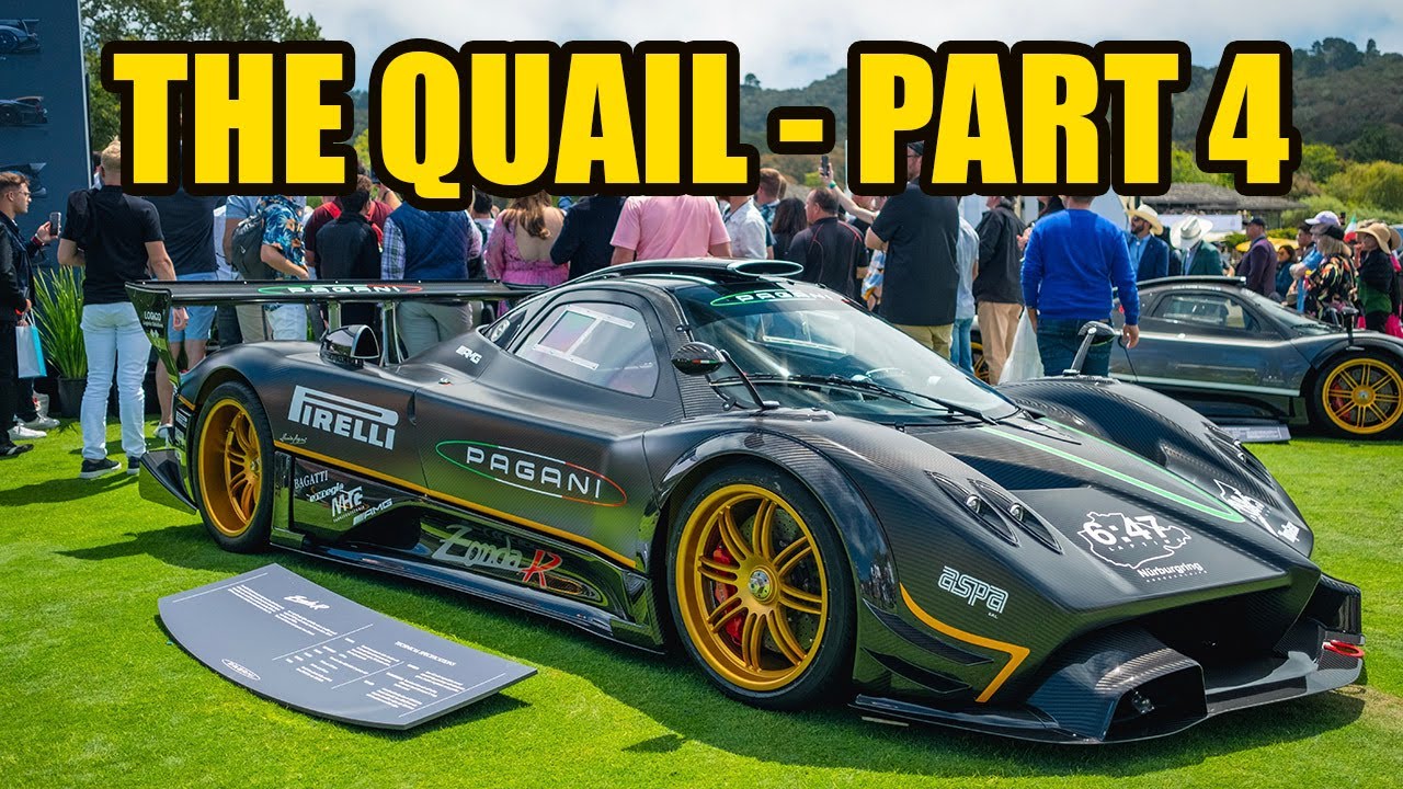 Car Week 2022 - Quail Part 4 - YouTube