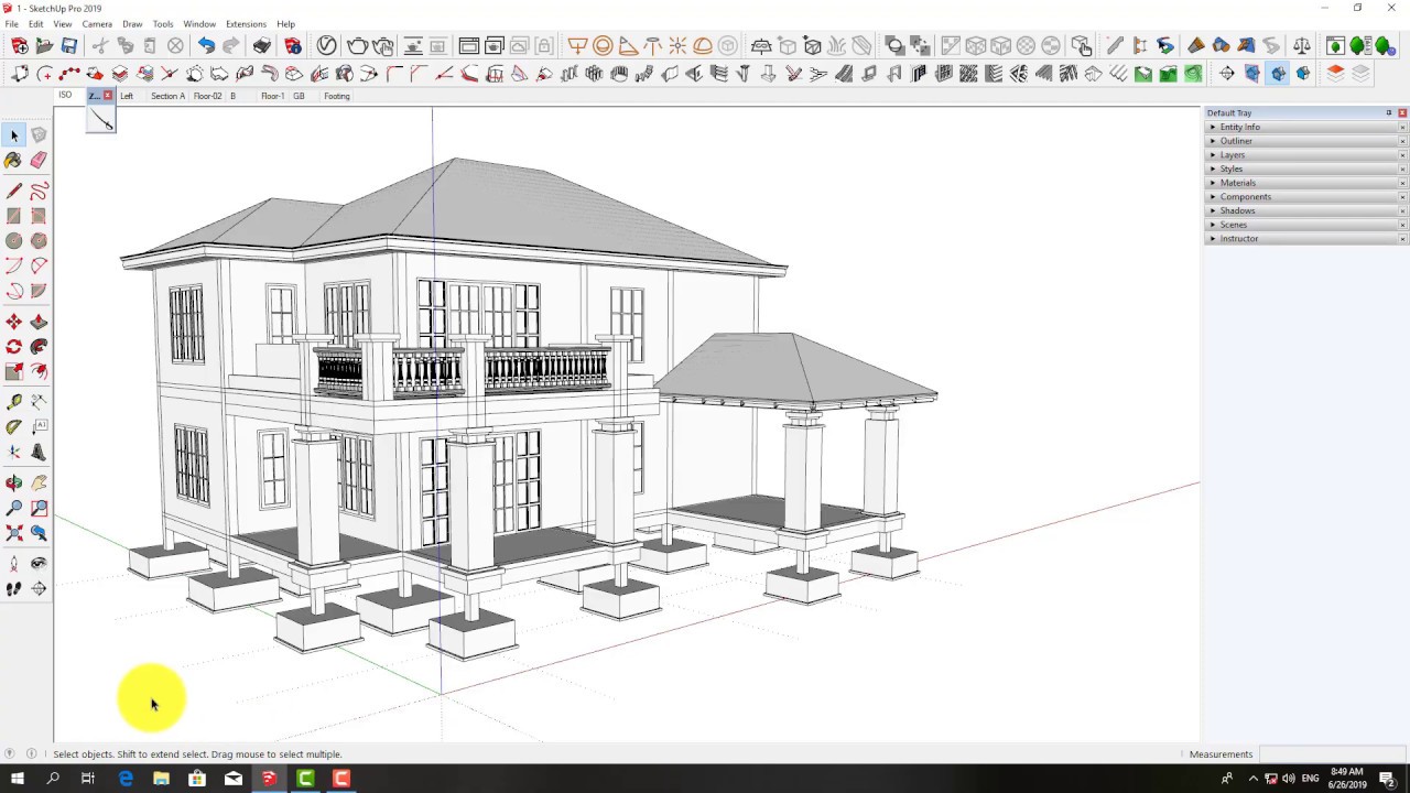 slice in Sketchup - YouTube