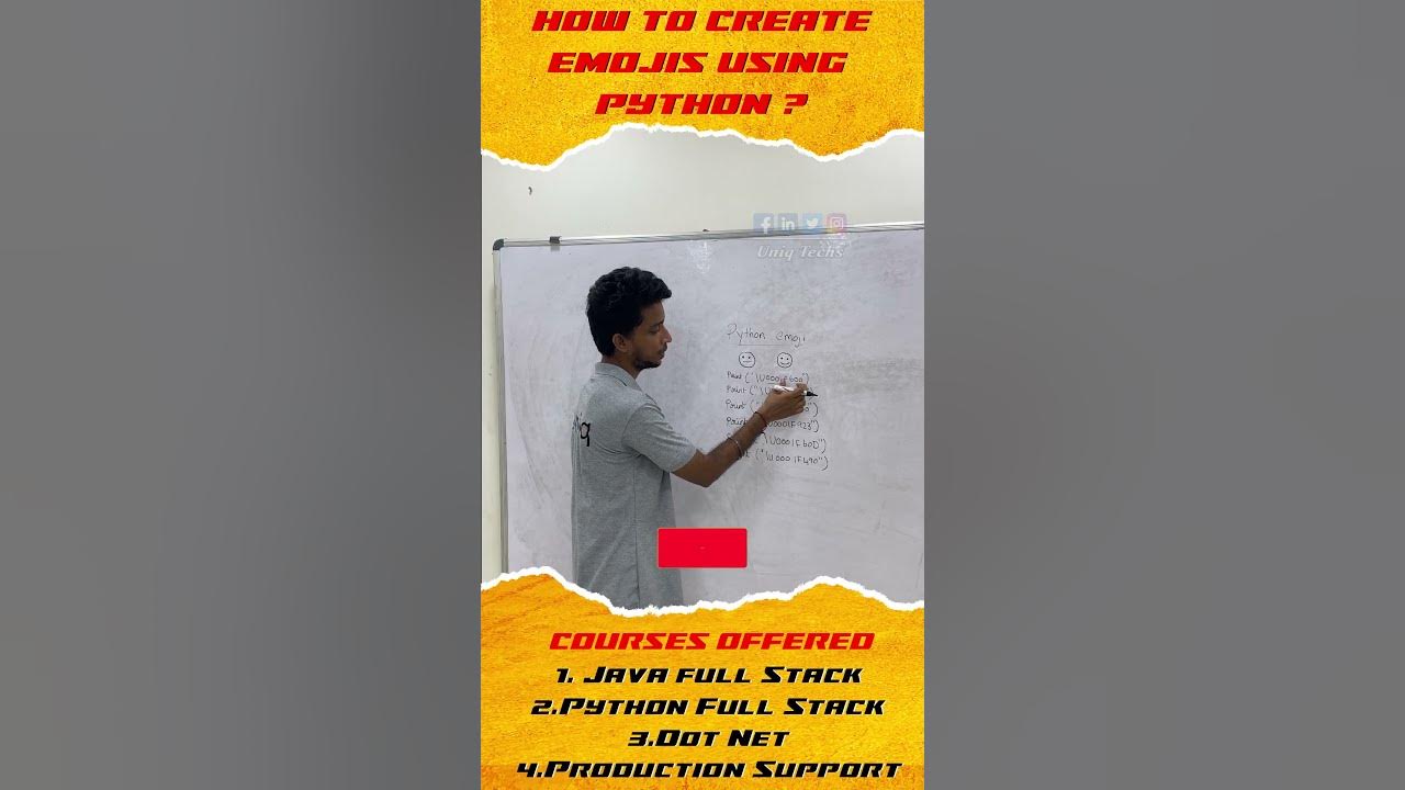 How to create Emoji Using Python | தமிழில் | in Tamil | #shorts - YouTube