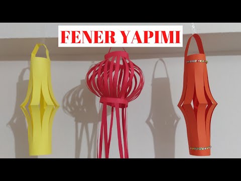 FENER YAPIMI (🕌 Ramazan Feneri yapimi ) Nasıl Yapilir DIY Ramadan Lantern ( RAMAZAN SÜSLEMELERİ )