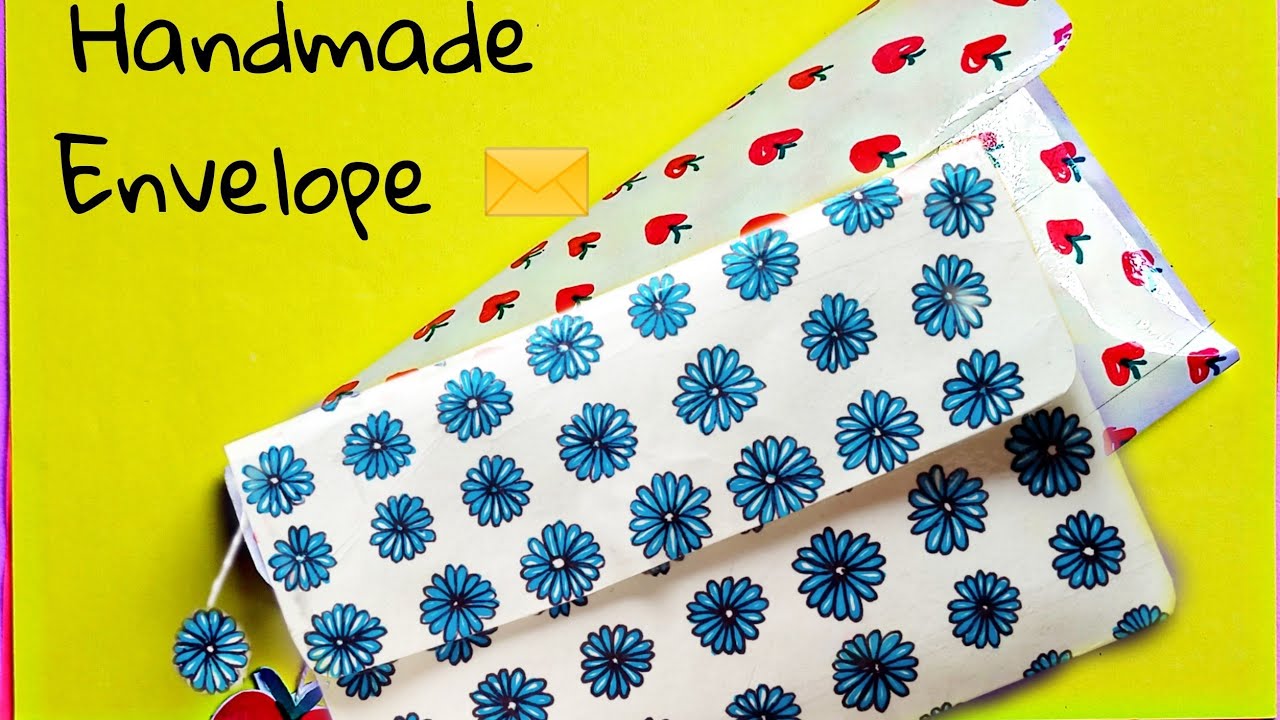 Homemade Waterproof Envelope/How to make envelope at home/Paper ...