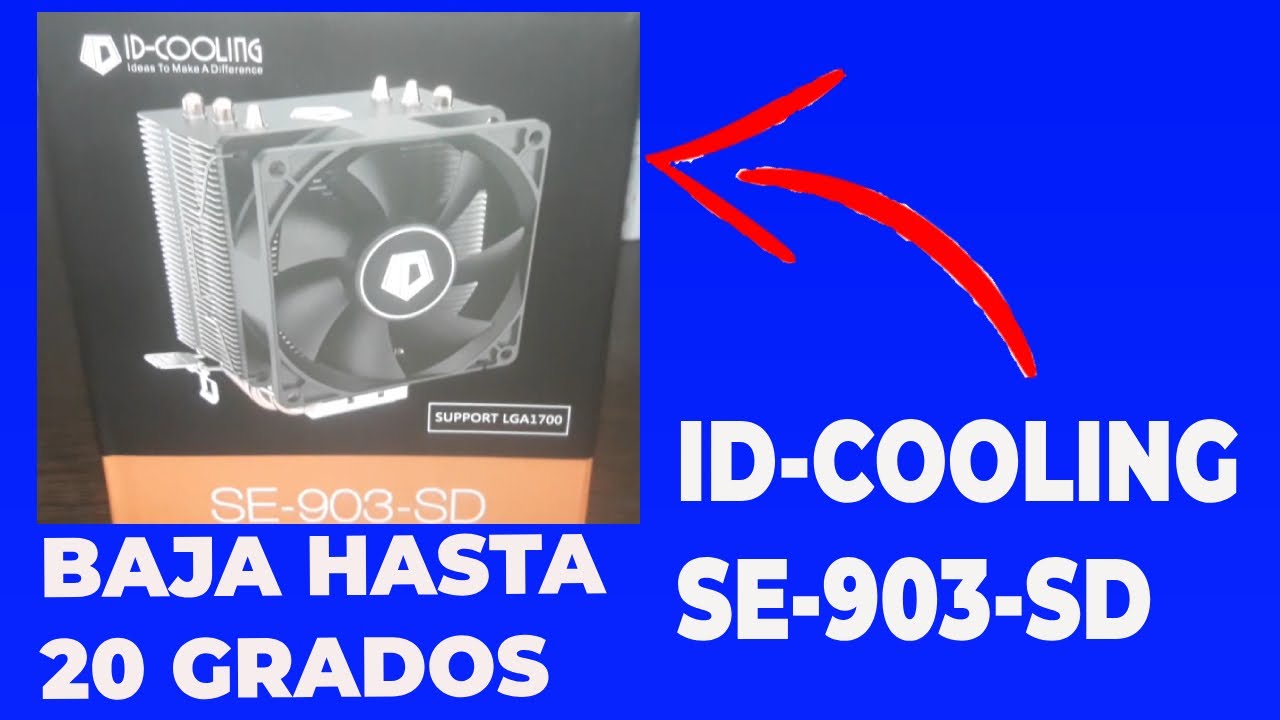 UNBOXING DE DISIPADOR DE TORRE + INTALACION | ID COOLING SE-903-SD | GRAN CAMBIO DE TEMPERATURA ...