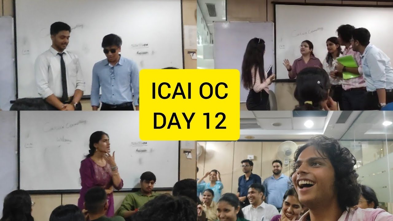 ICAI Orientation Course / Day 12 / Vlog / - YouTube