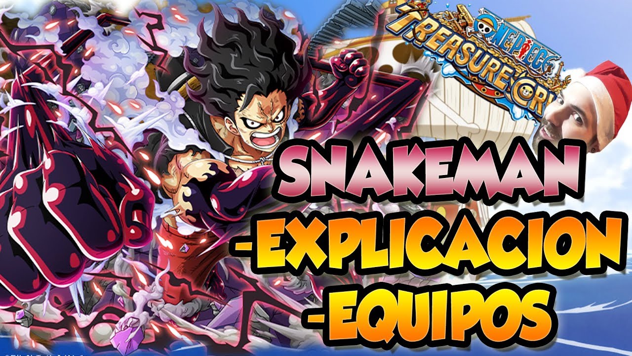 LUFFY SNAKEMAN - Explicación y equipos (OPTC) - YouTube