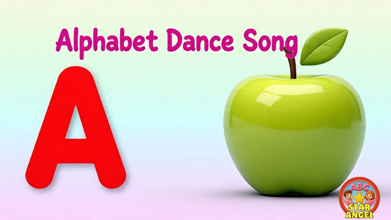 A for Apple ABC Phonics Rhymes for Kindergarten Learn the Alphabet A to ...