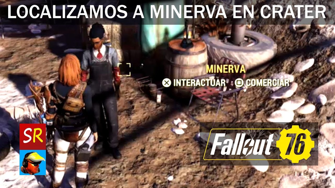 Fallout 76 #22 Localizacion de MINERVA en Crater | seriesrol - YouTube