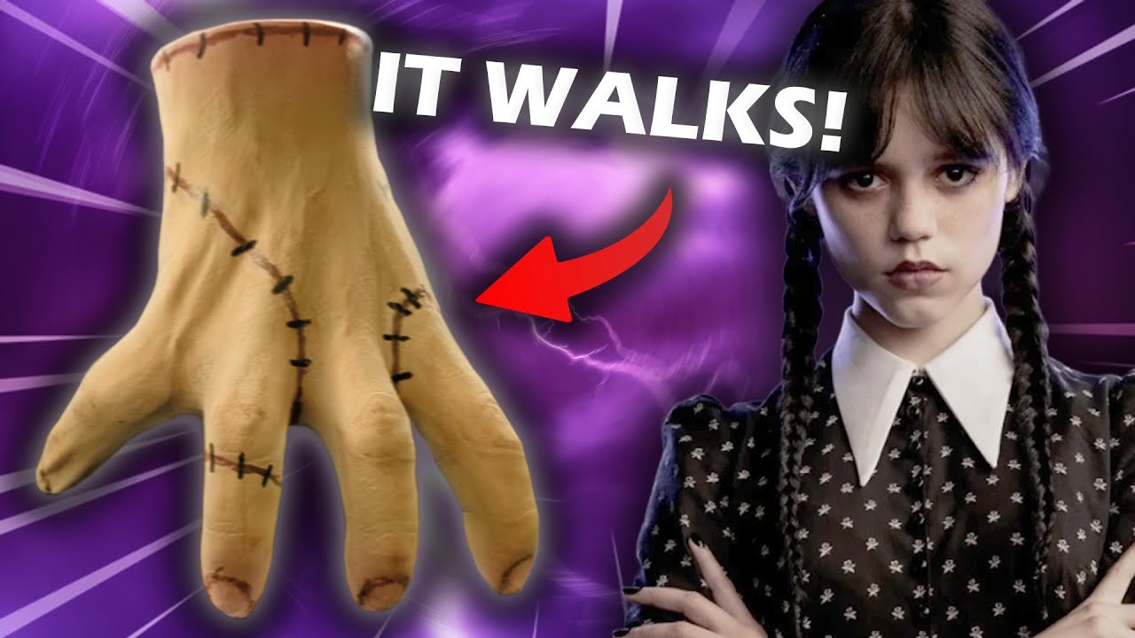 How to Make Thing from Wednesday! *IT WALKS* - YouTube