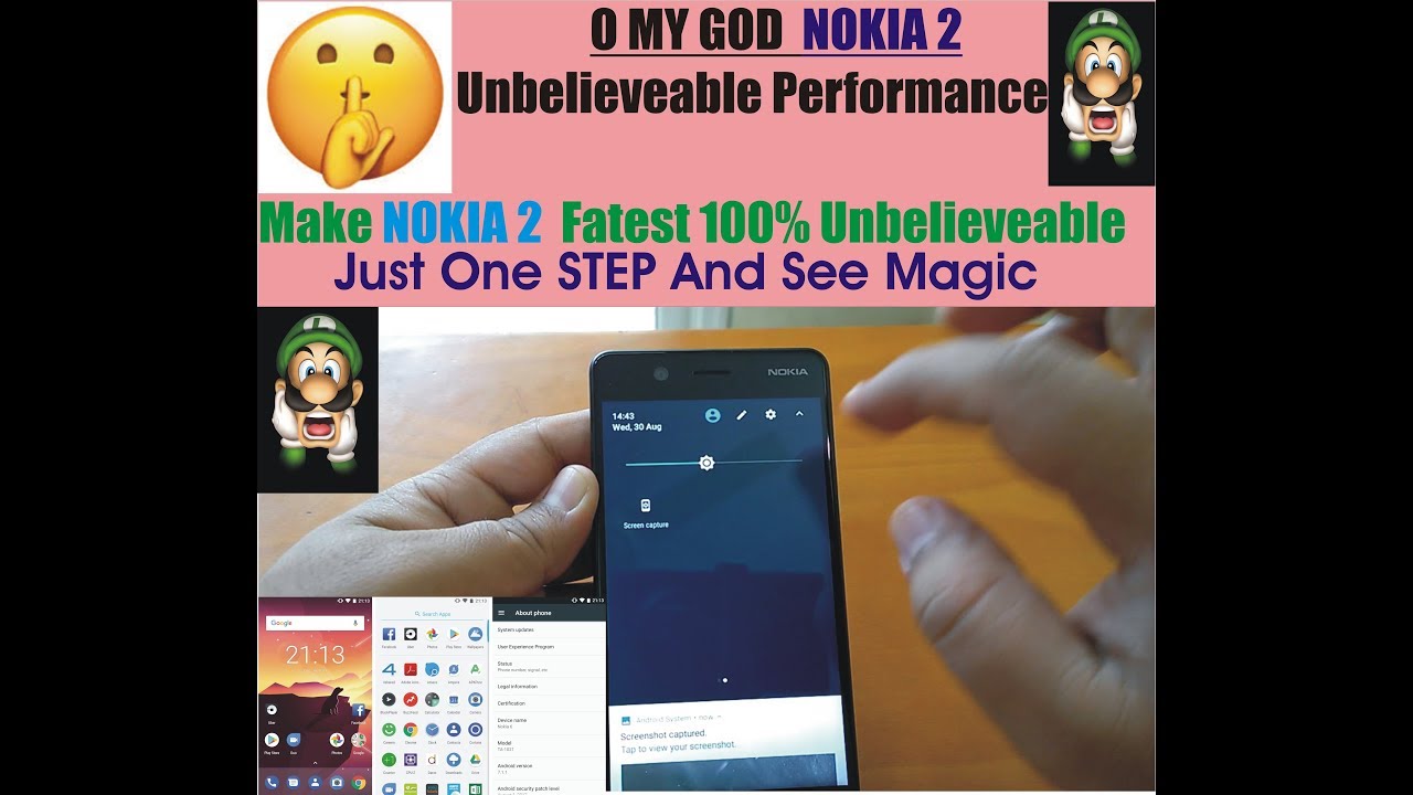 O my God Nokia 2 Become faster 100% more just one setting and see magic ...