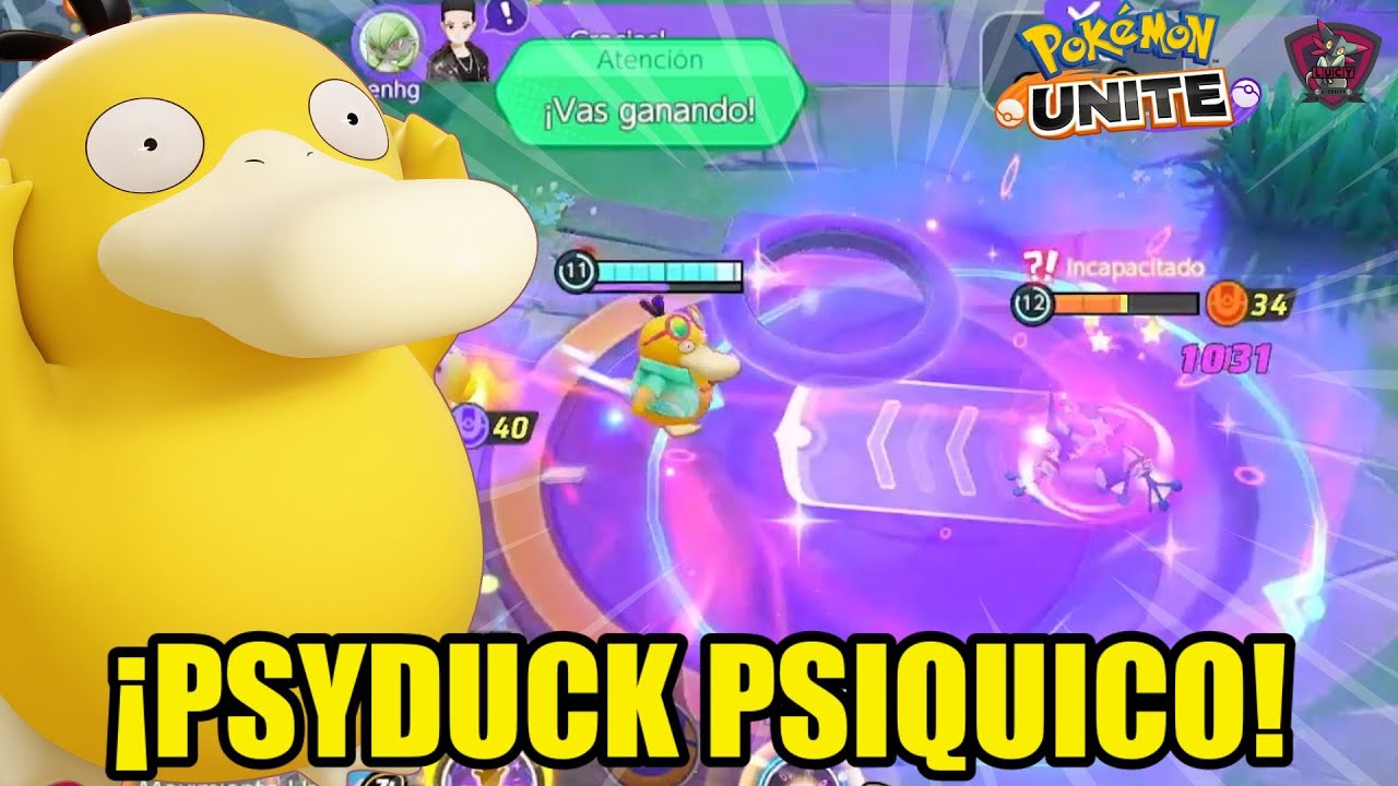 PSYDUCK CON PSIQUICO ES UTIL??🤔MEJORES OBJETOS Y MEDALLAS⭐BUILD PSYDUCK ...