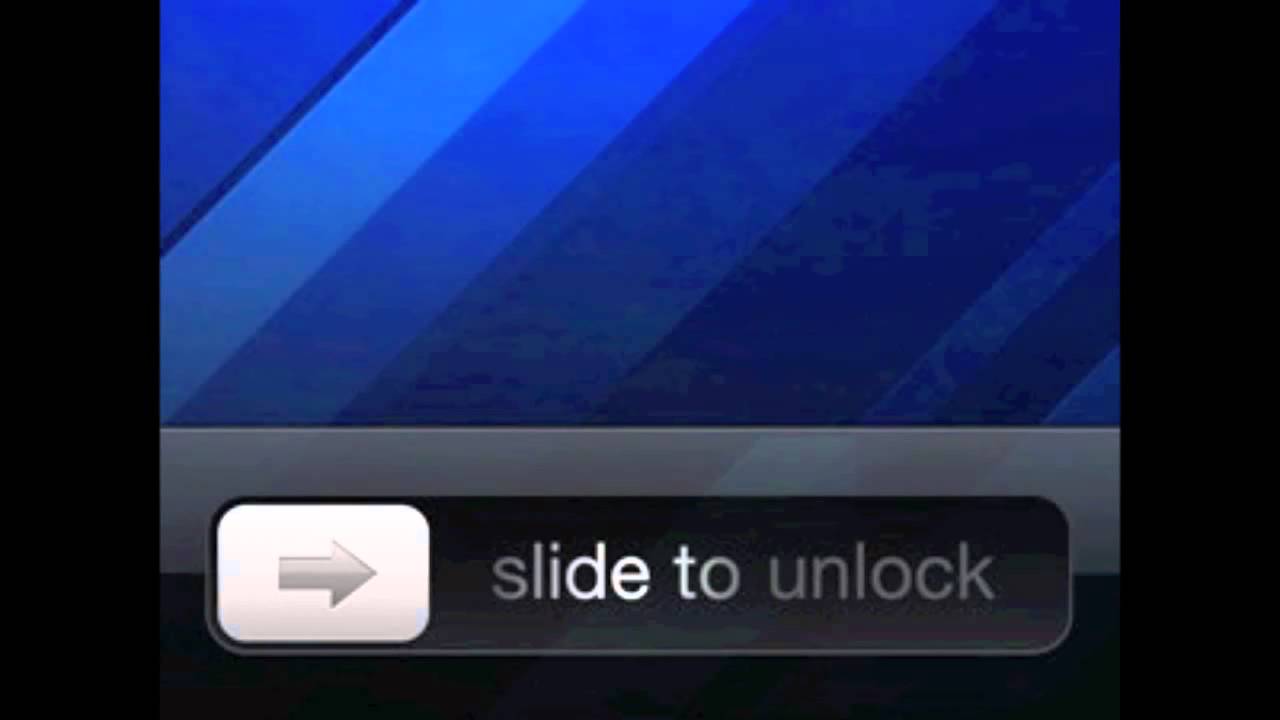 Interacive iPad Slide To Unlock - YouTube