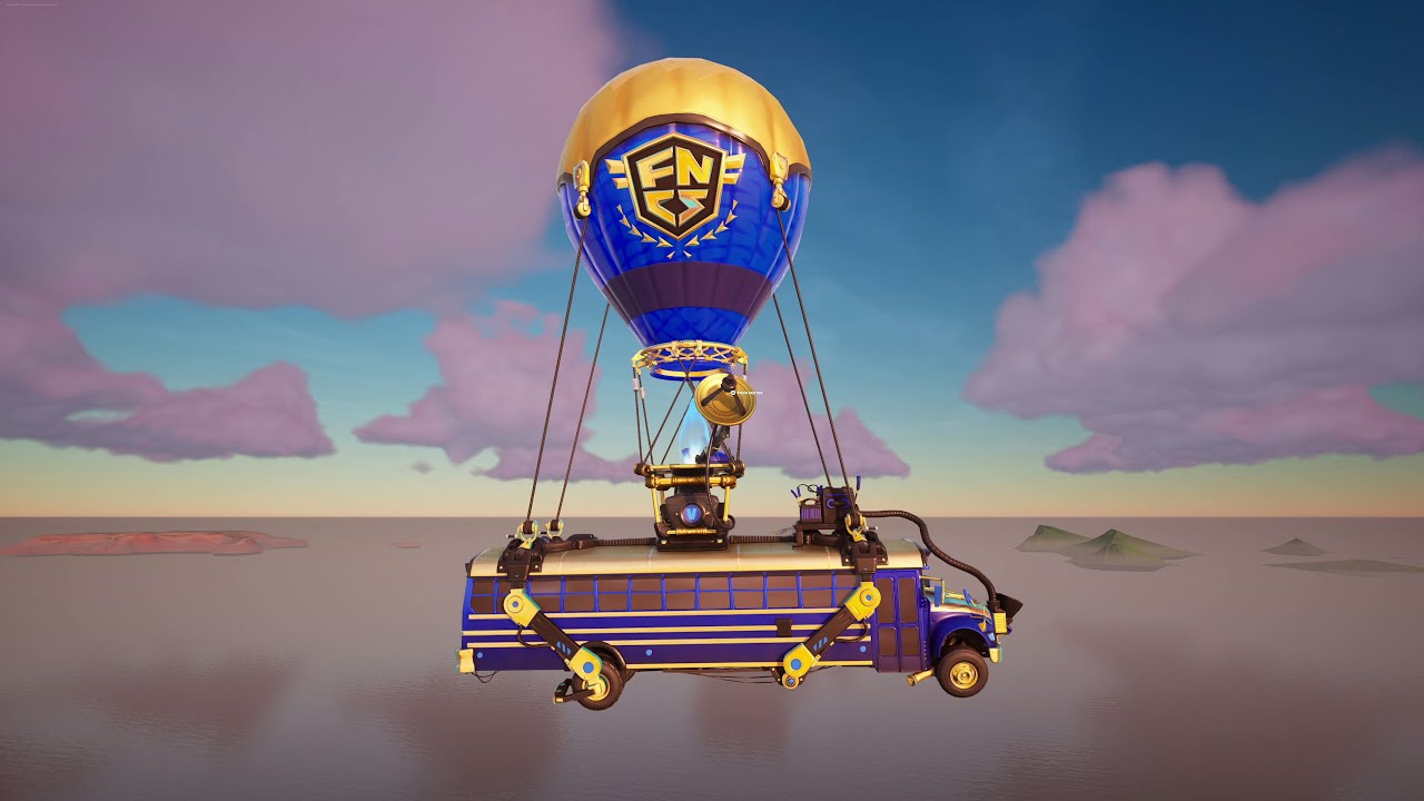 Fortnite S31 FNCS battle bus [4K] - YouTube