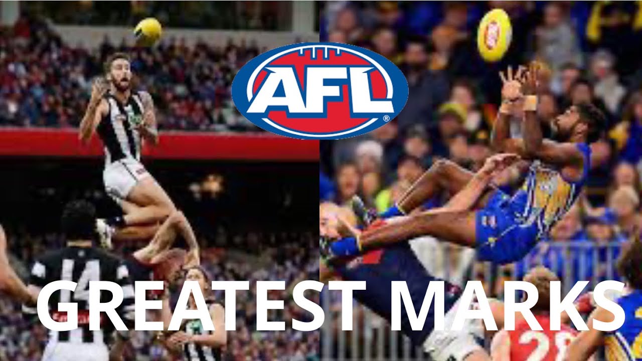 AFL marks but they get increasingly crazier - YouTube