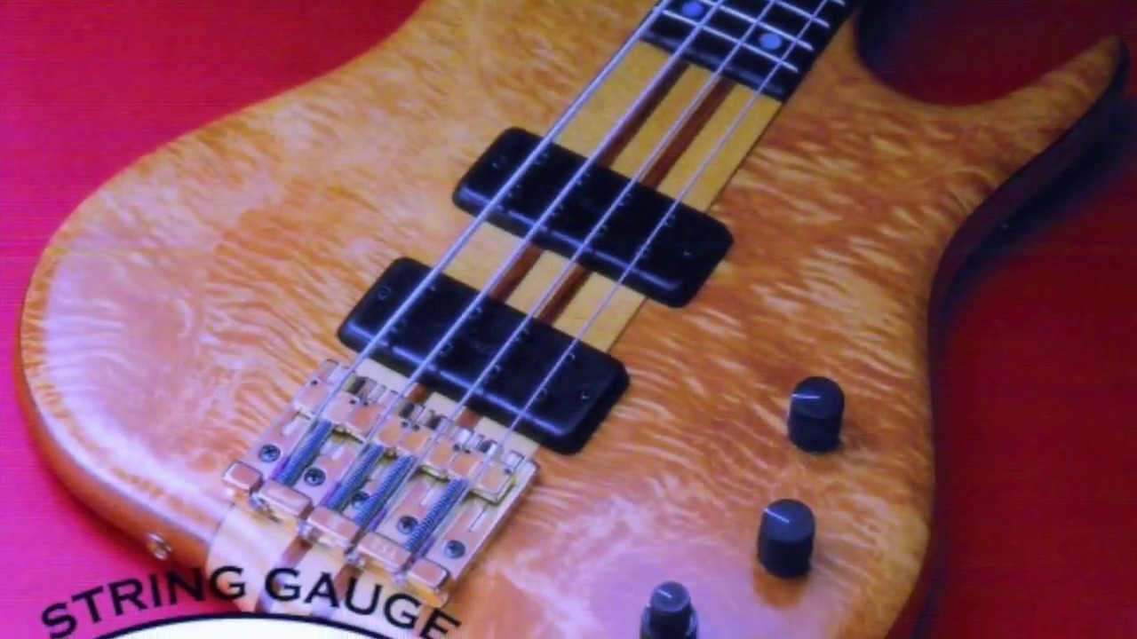 Ken Smith Demo 45-105 Stainless Steel Round Wound strings - YouTube