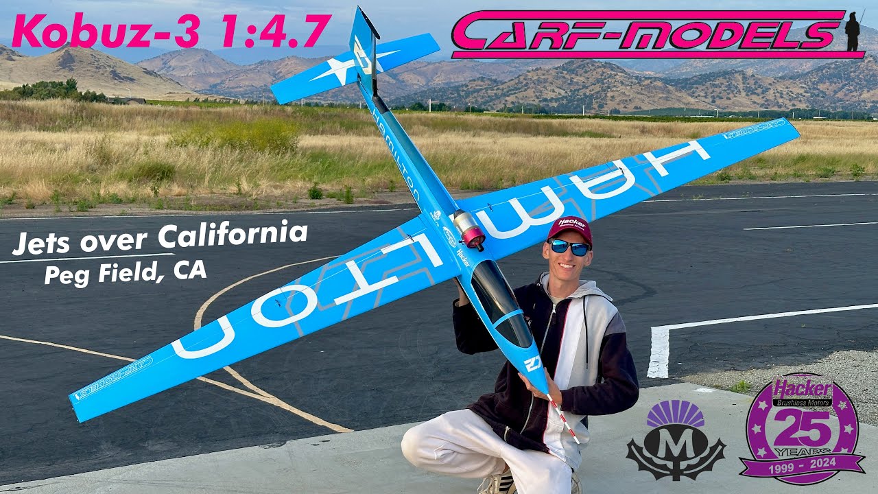 HIGH SPEED RC TURBINE GLIDER - CARF MODELS KOBUZ-3 - JETS OVER ...