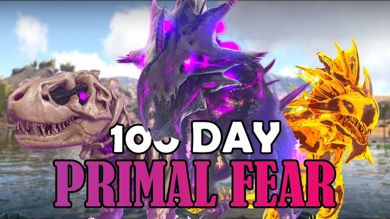 เอาชีวิตรอด 100 วันใน ARK Primal Fear จะทำได้หรือไม่!!! EP:2 - YouTube