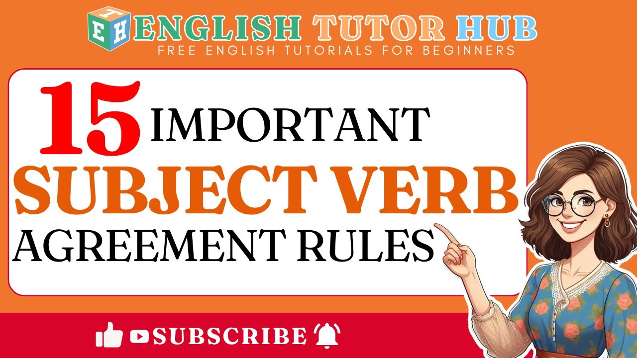 15 Important Subject Verb Agreement Rules | English Grammar Guide - YouTube