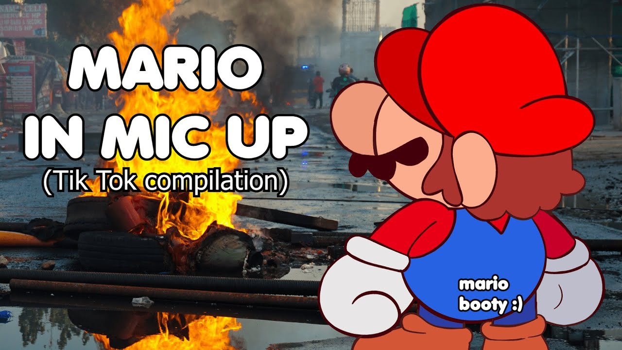 MARIO IN ROBLOX MIC UP! (my tiktok compilation) - YouTube