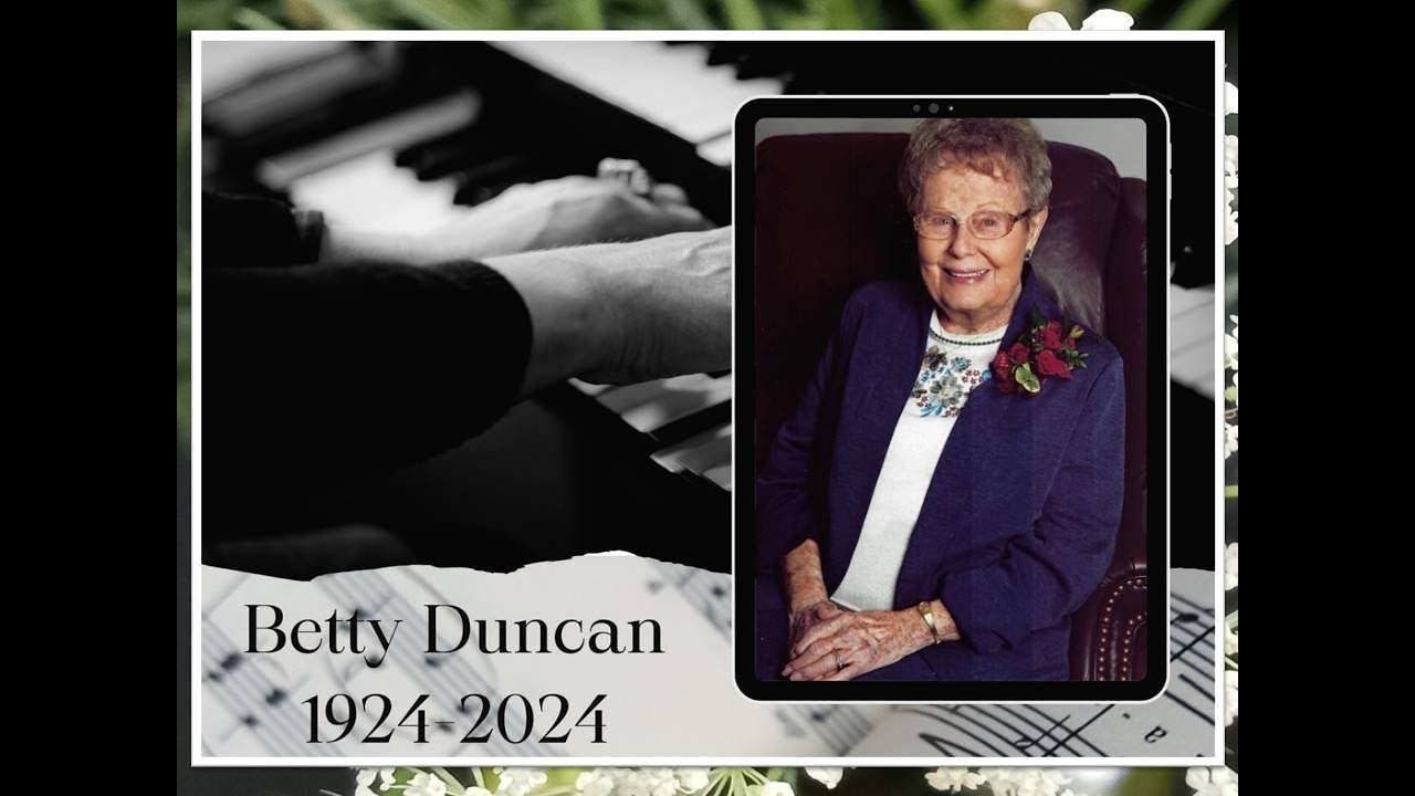 Betty Duncan Tribute Slideshow - YouTube