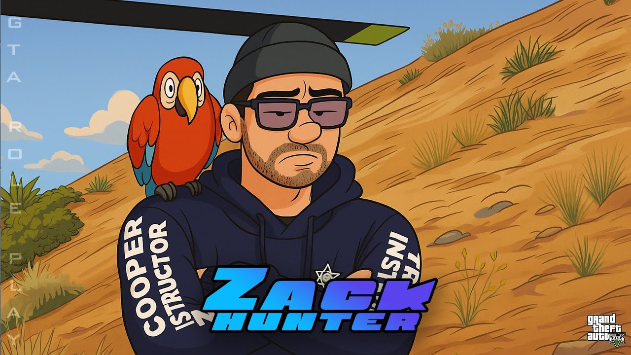GTARP Zack Hunter 56 🧠 تنها پلیس زنده - YouTube