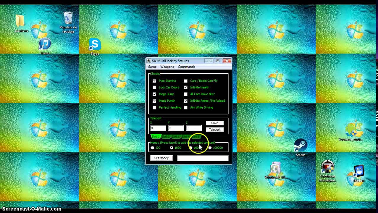 SUPER HACK PARA SAMP 2015 GTA SAN ANDREAS MULTIPLAYER - YouTube