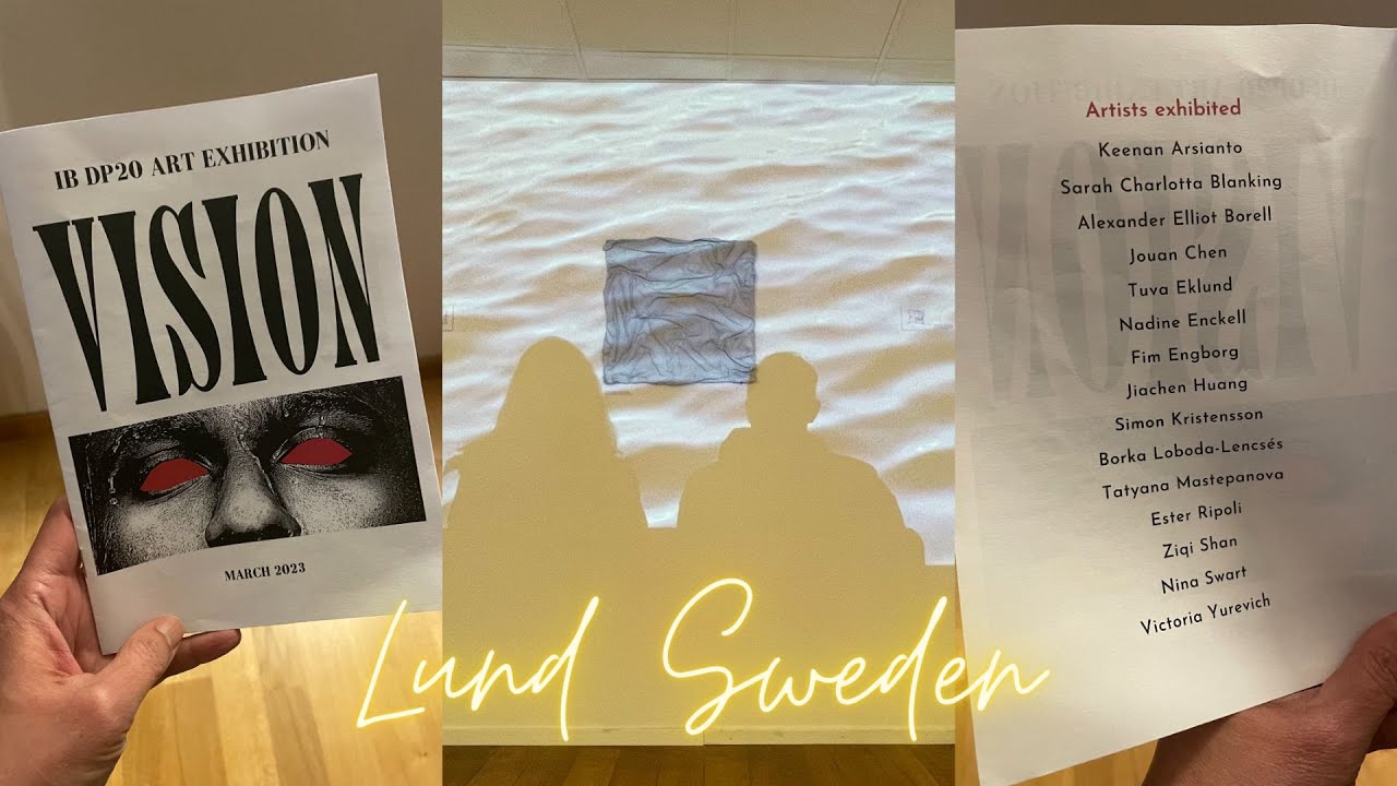 Vision Art Exhibition - Keenan's Visual Art Class Project - YouTube